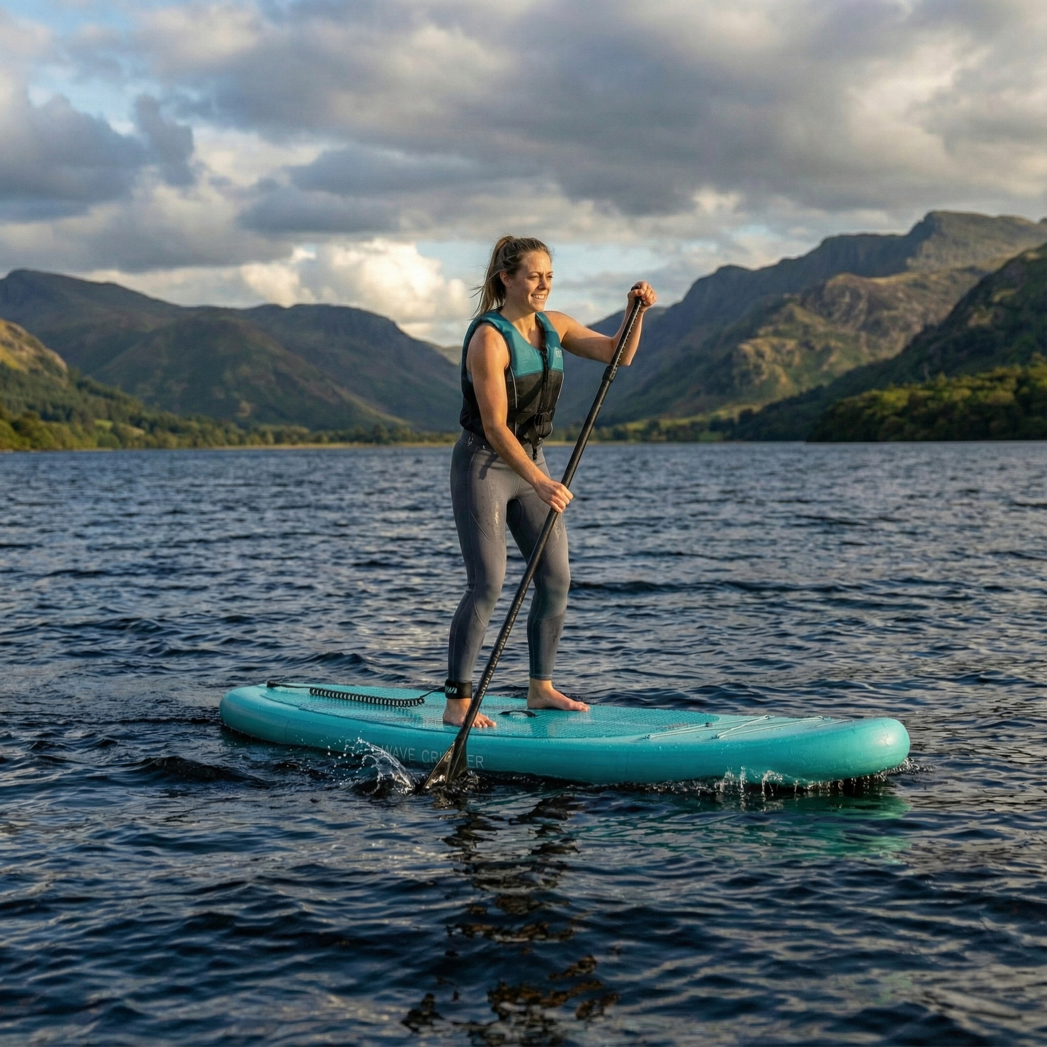 Wave Basic Paddle | Black & Navy | Wave SUPS – Wave Sups