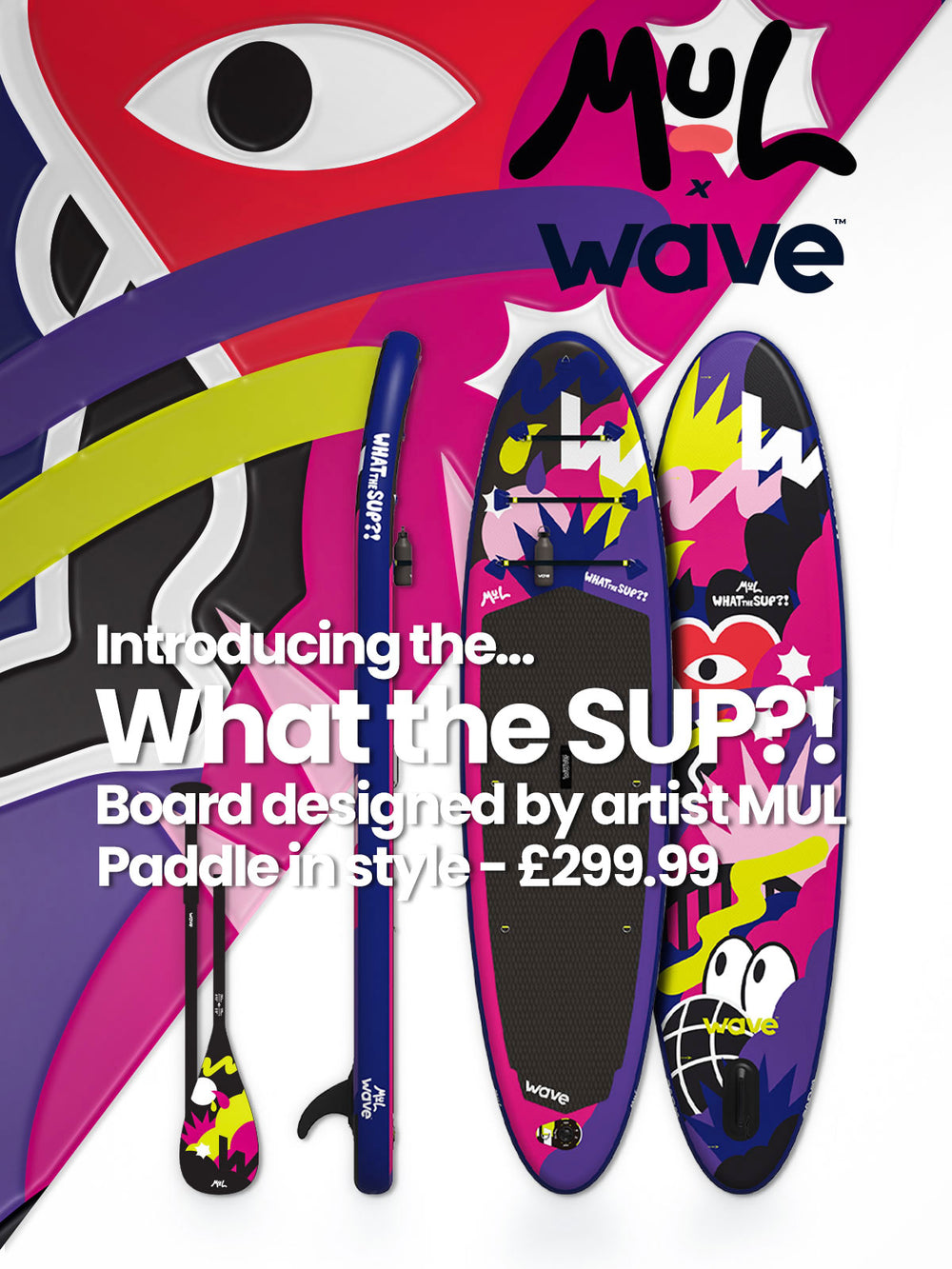 Inflatable Paddleboards | Inflatable Kayaks | Wave SUPS UK