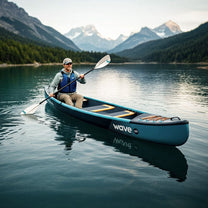 Venturer Dropstich Inflatable Canoe – 2–3 Person | Lightweight ...